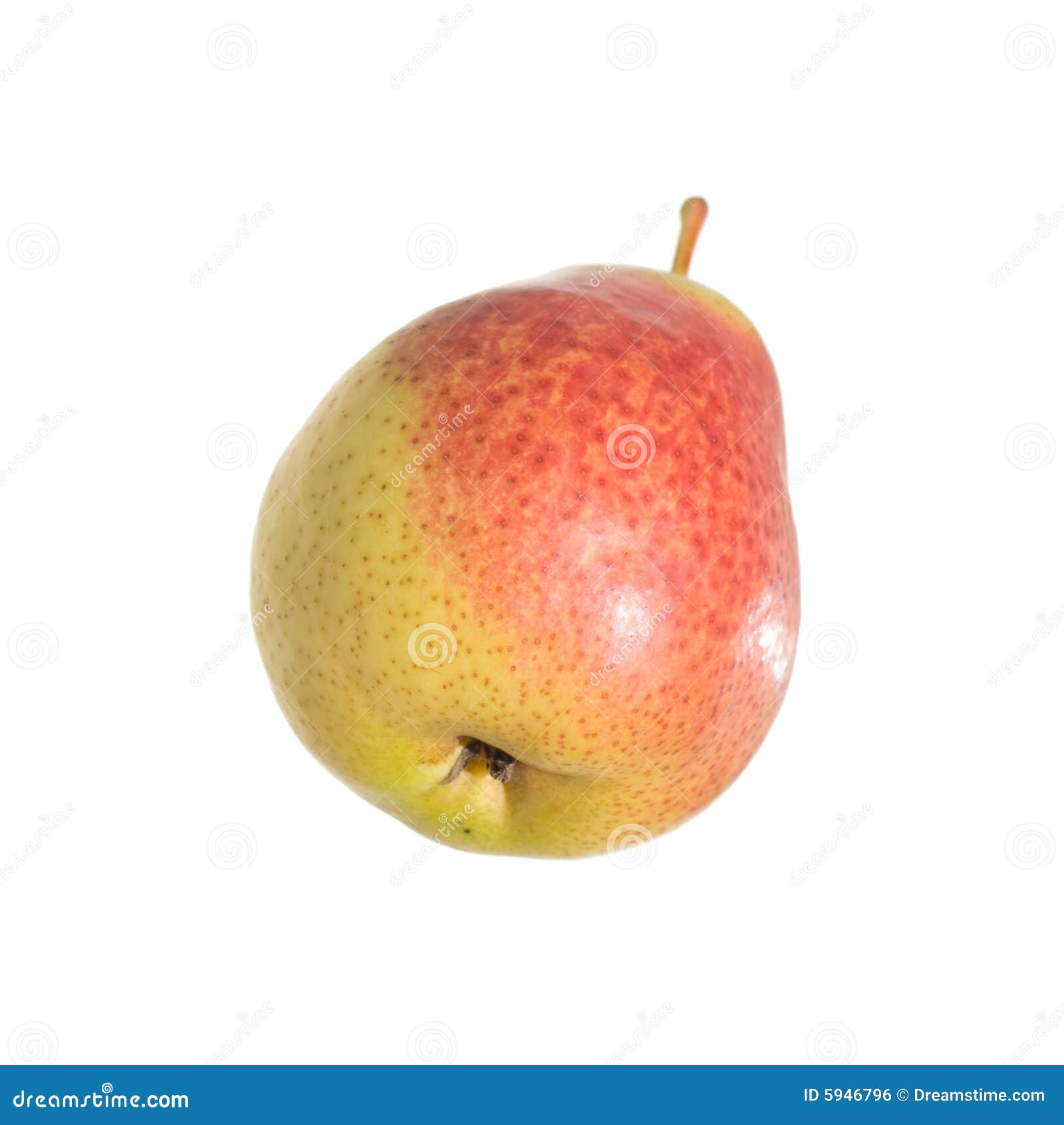 Red blush pear isolated stock photo. Image of natural - 5946796