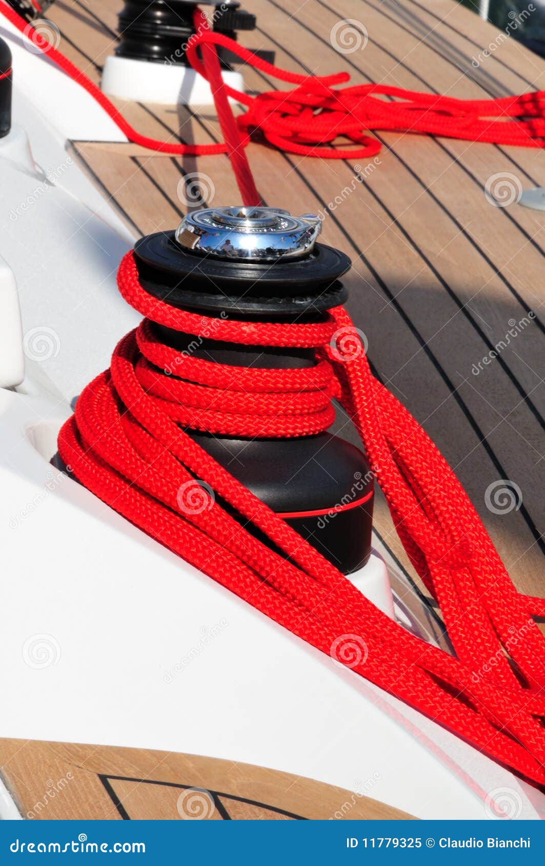 Red boat rope stock image. Image of ocean, water, dock - 11779325