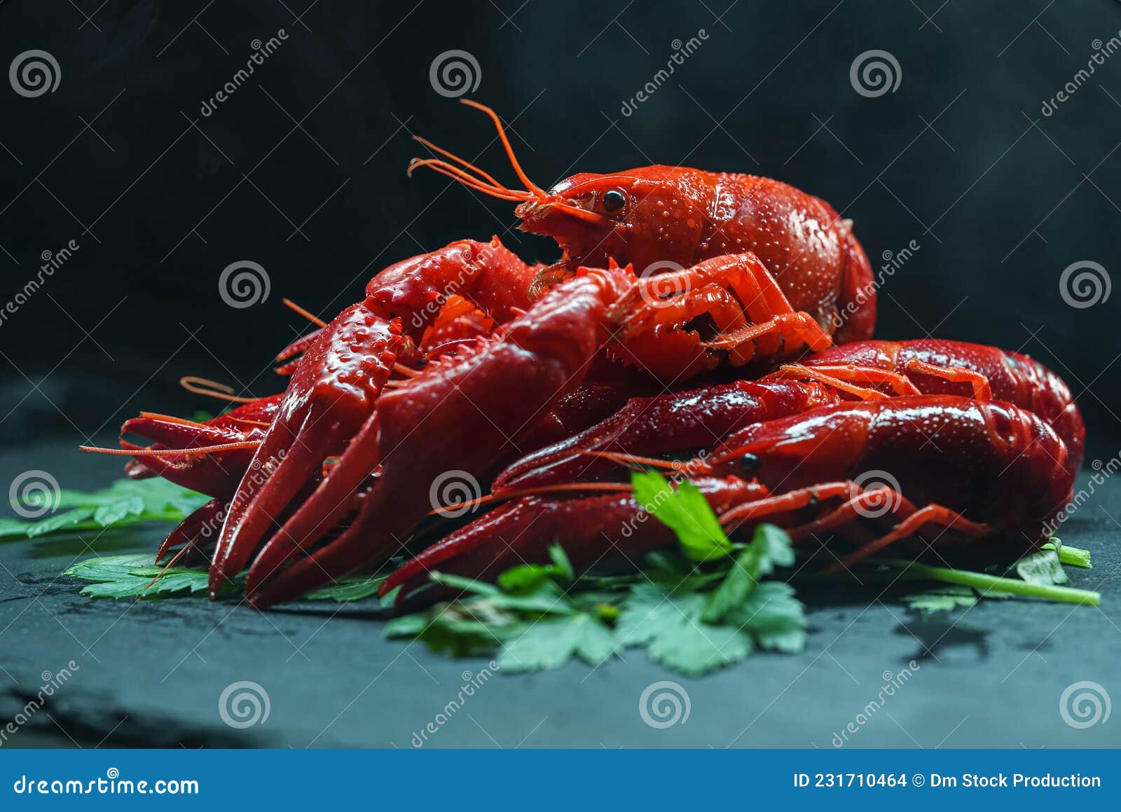 Red boiled cooked crayfish stock photo. Image of crayfish - 231710464