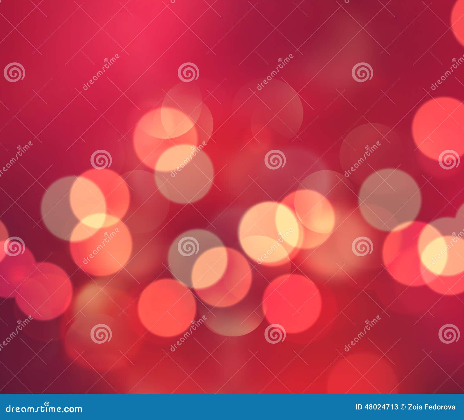 Red Bokeh Background Stock Illustration Illustration Of Background