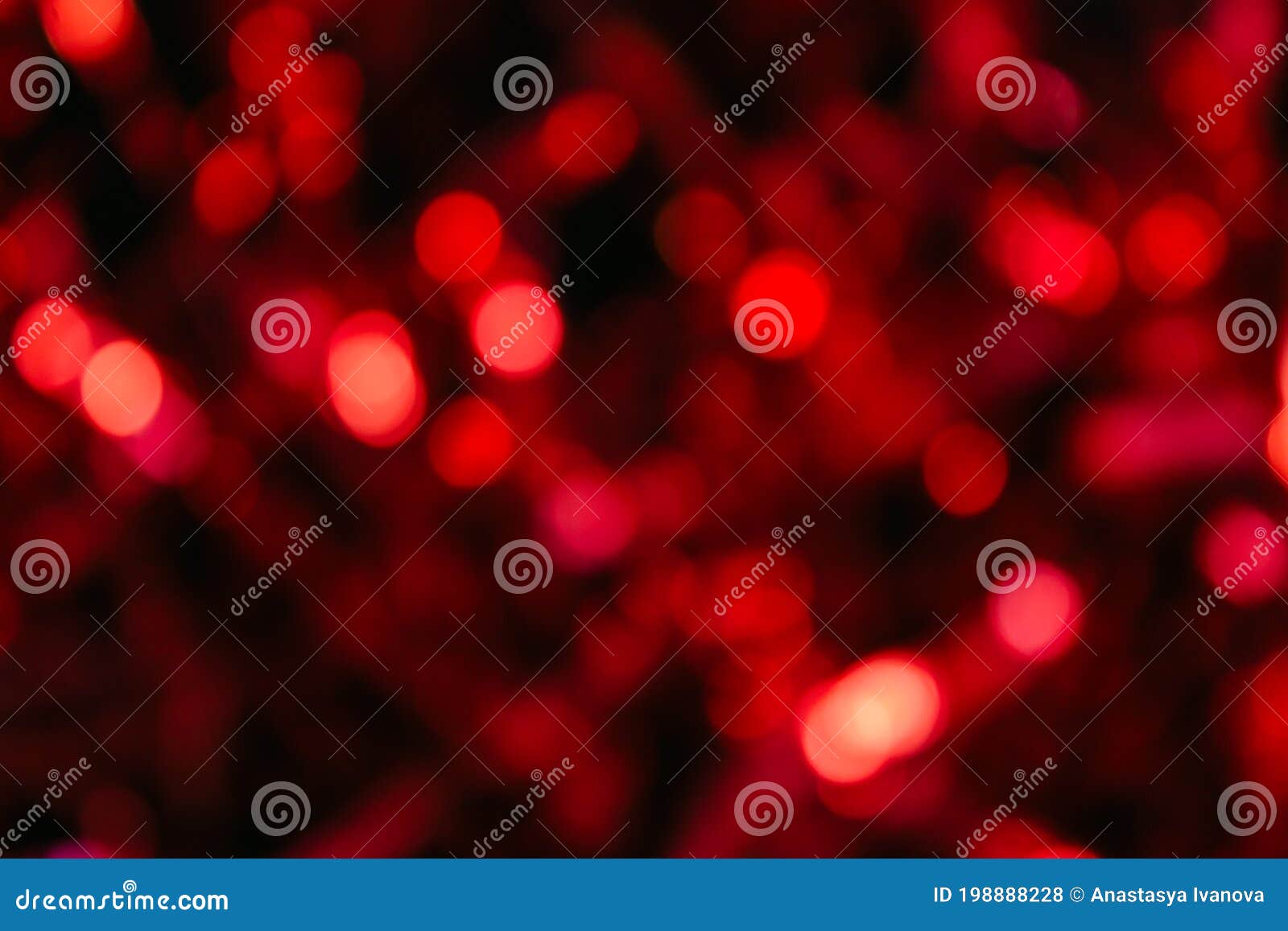 Red Bokeh on a Black Background, Out of Focus, Red Background, Blurry ...