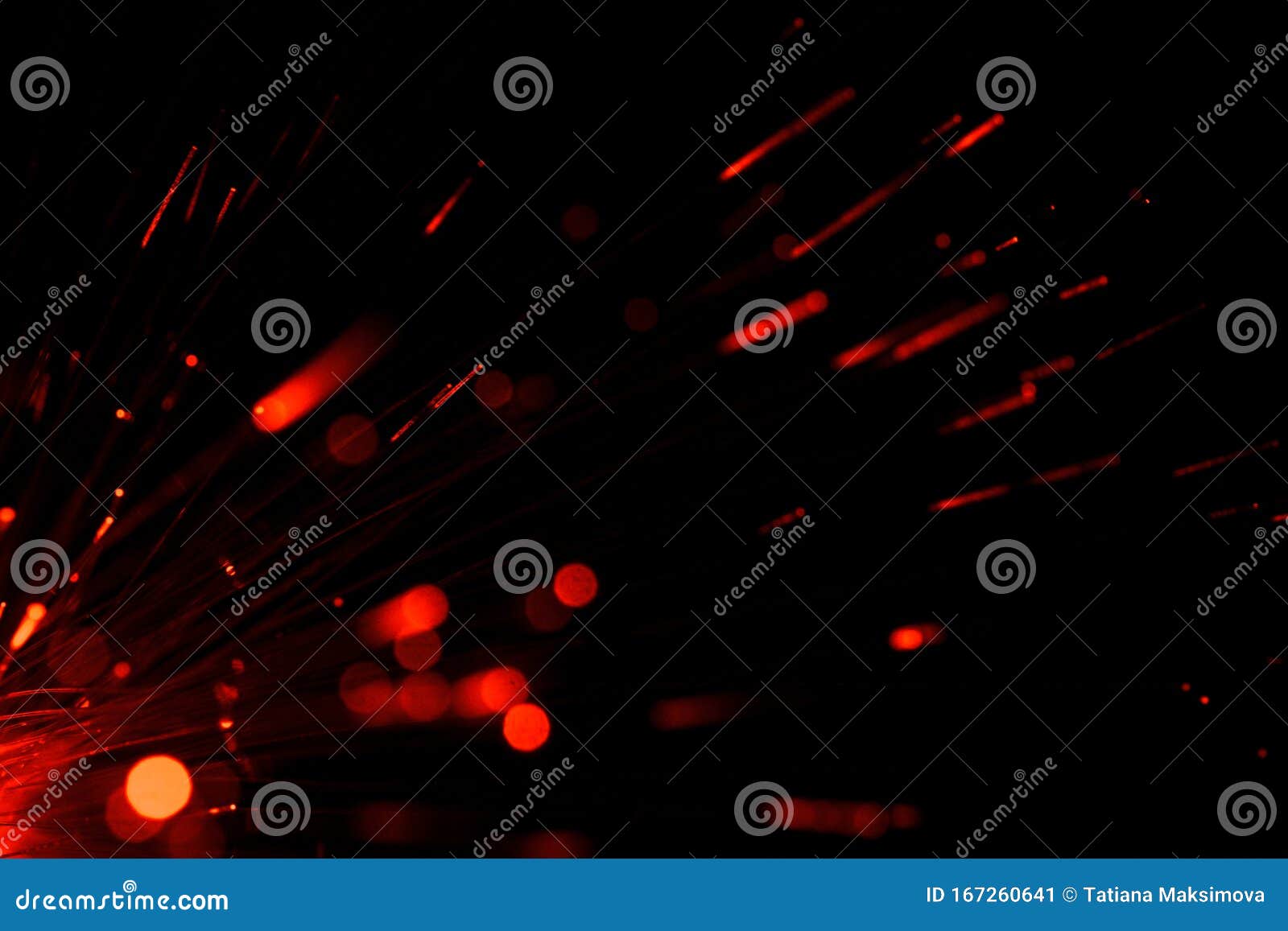 Red Bokeh Effect Background Stock Image - Image of decoration ...