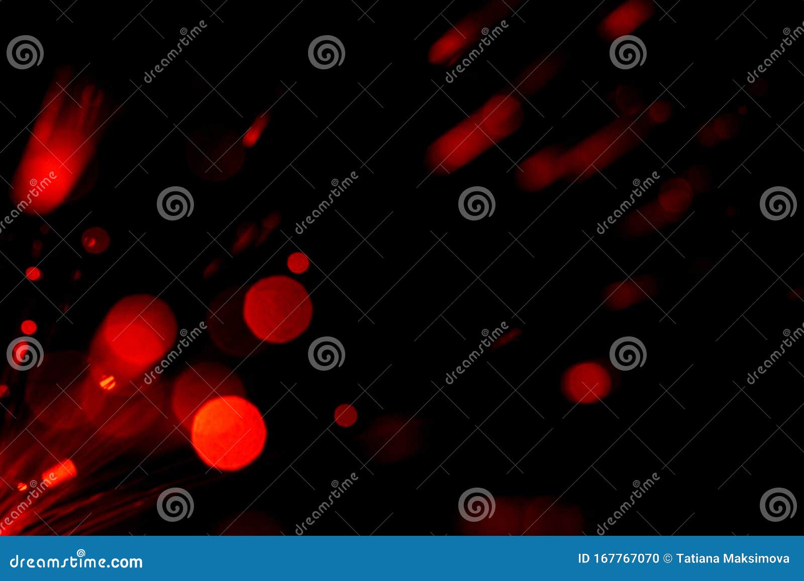 Red Bokeh Effect Background Stock Photo - Image of modern, festive ...