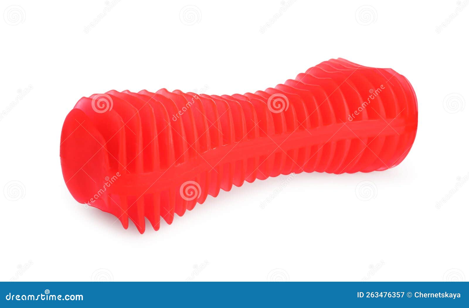 Red Bone Toy for Pet Isolated on White Stock Illustration ...