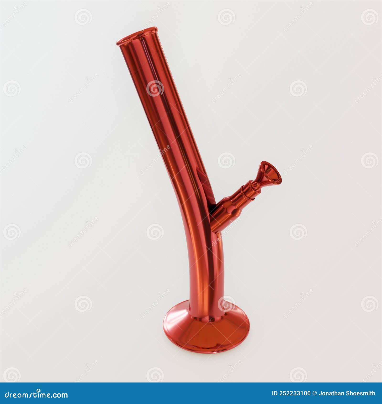 Red Bong stock illustration. Illustration of smoke, cannabis - 252233100