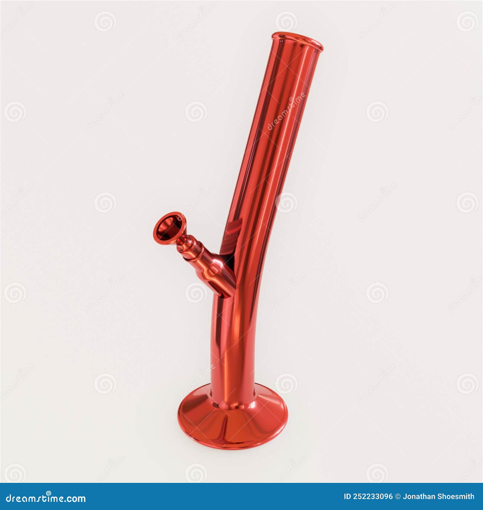 Red Bong stock illustration. Illustration of weed, shisha - 252233096