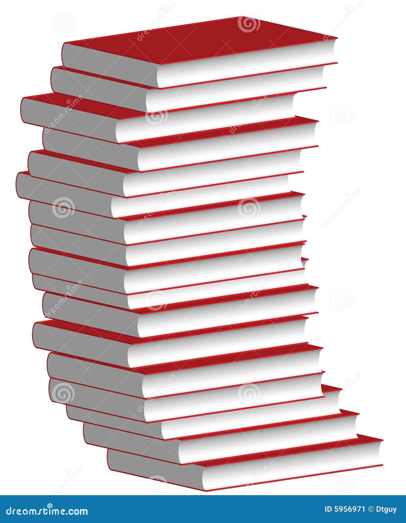 The red book stock vector. Illustration of letter, knowledge - 5956971