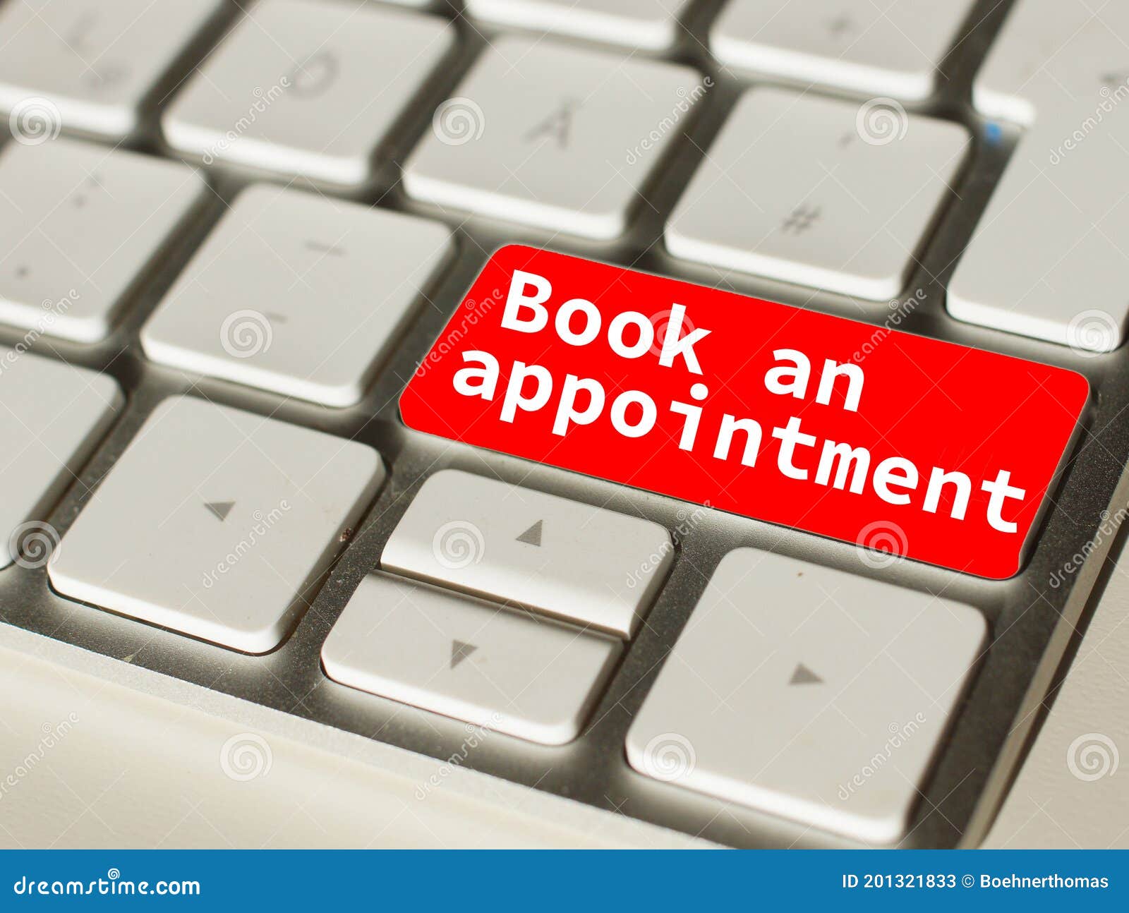 Book an Appointment Button on a Computer Keyboard. Stock Illustration ...