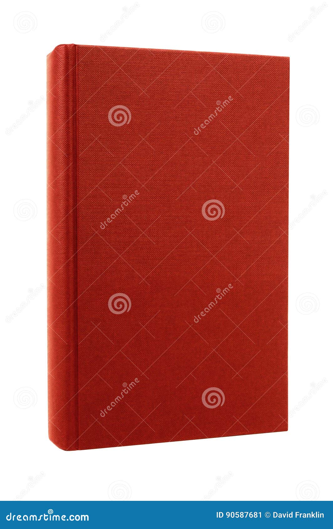 Red Book Front Cover Closeup Stock Image - Image of upright, isolated ...