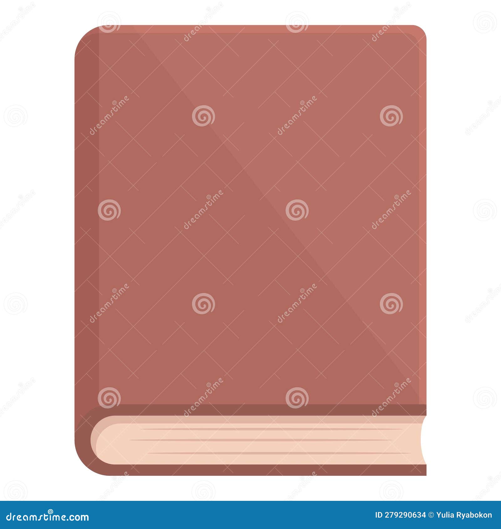 Red Book Icon Cartoon Vector. Open Study Stock Vector - Illustration of ...