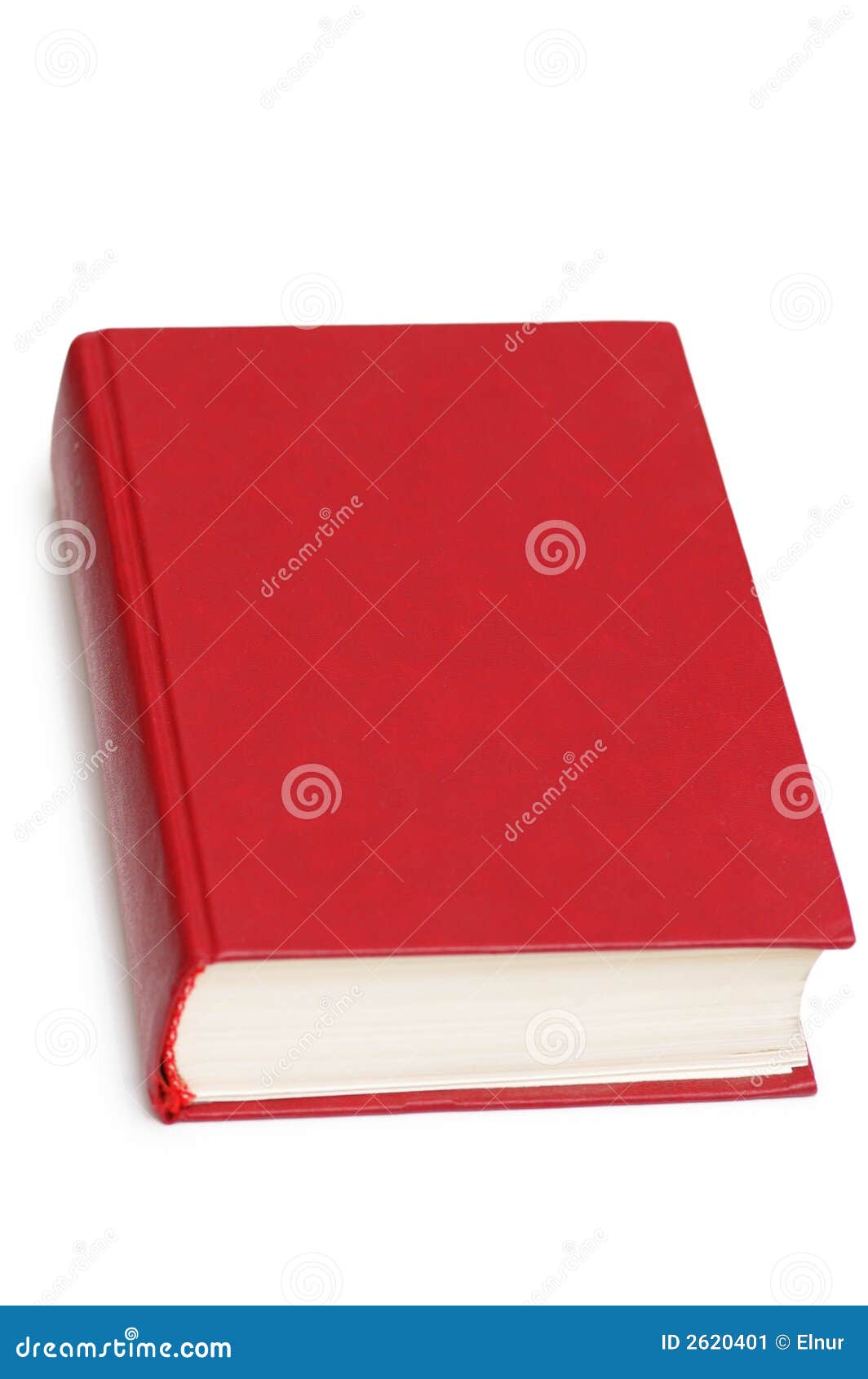 Red book isolated stock image. Image of design, back, diary - 2620401