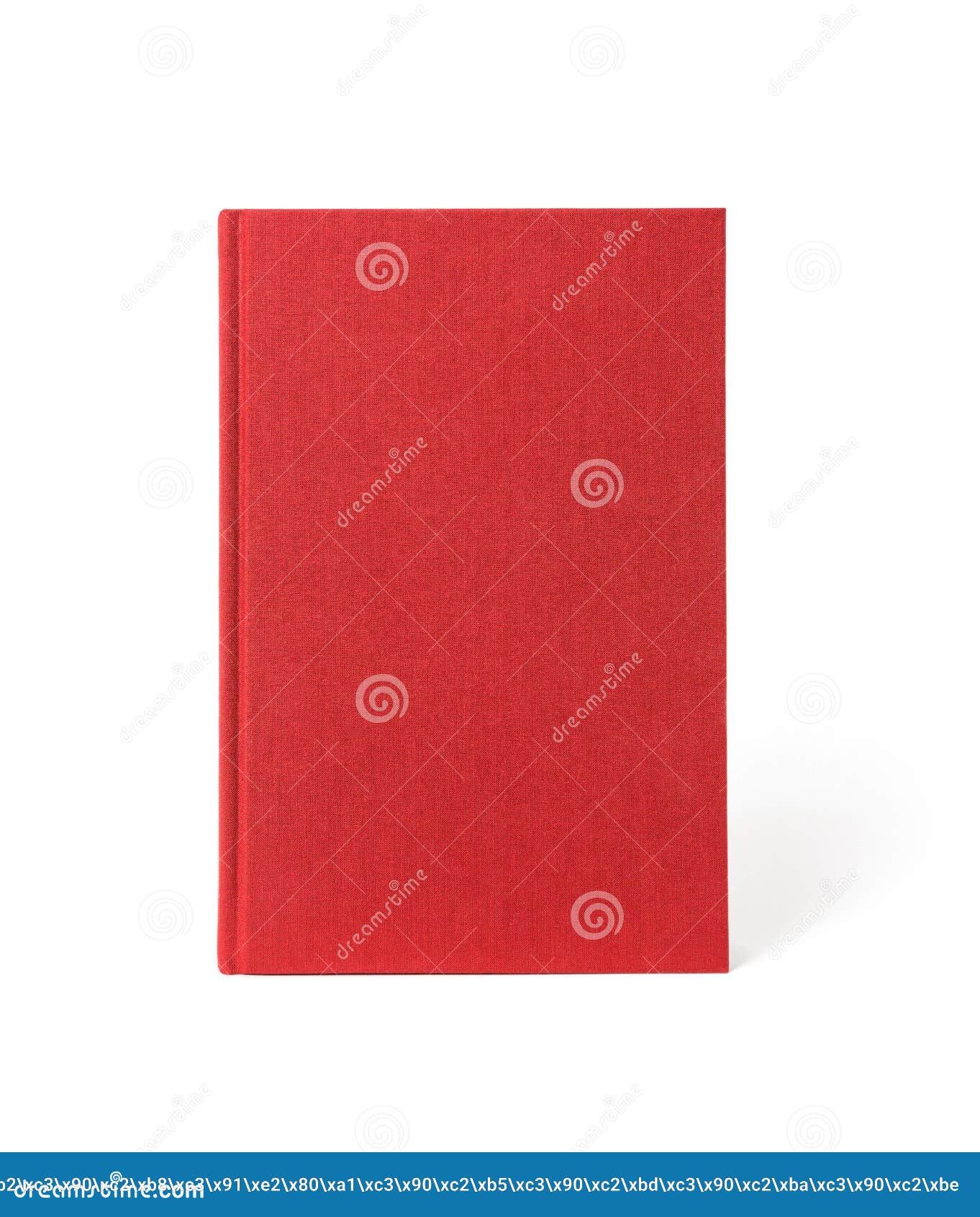 Red book isolated stock image. Image of notebook, notepad - 92022355
