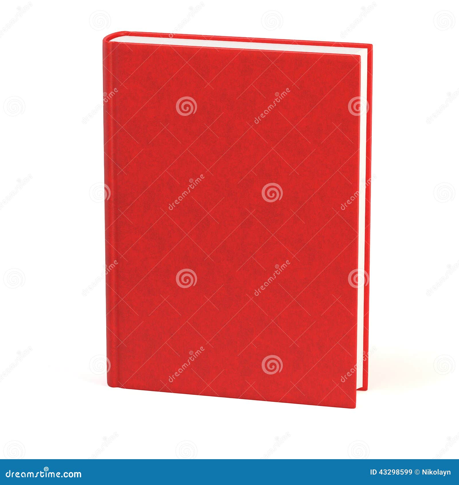 Red book stock image. Image of closed, book, notebook - 43298599