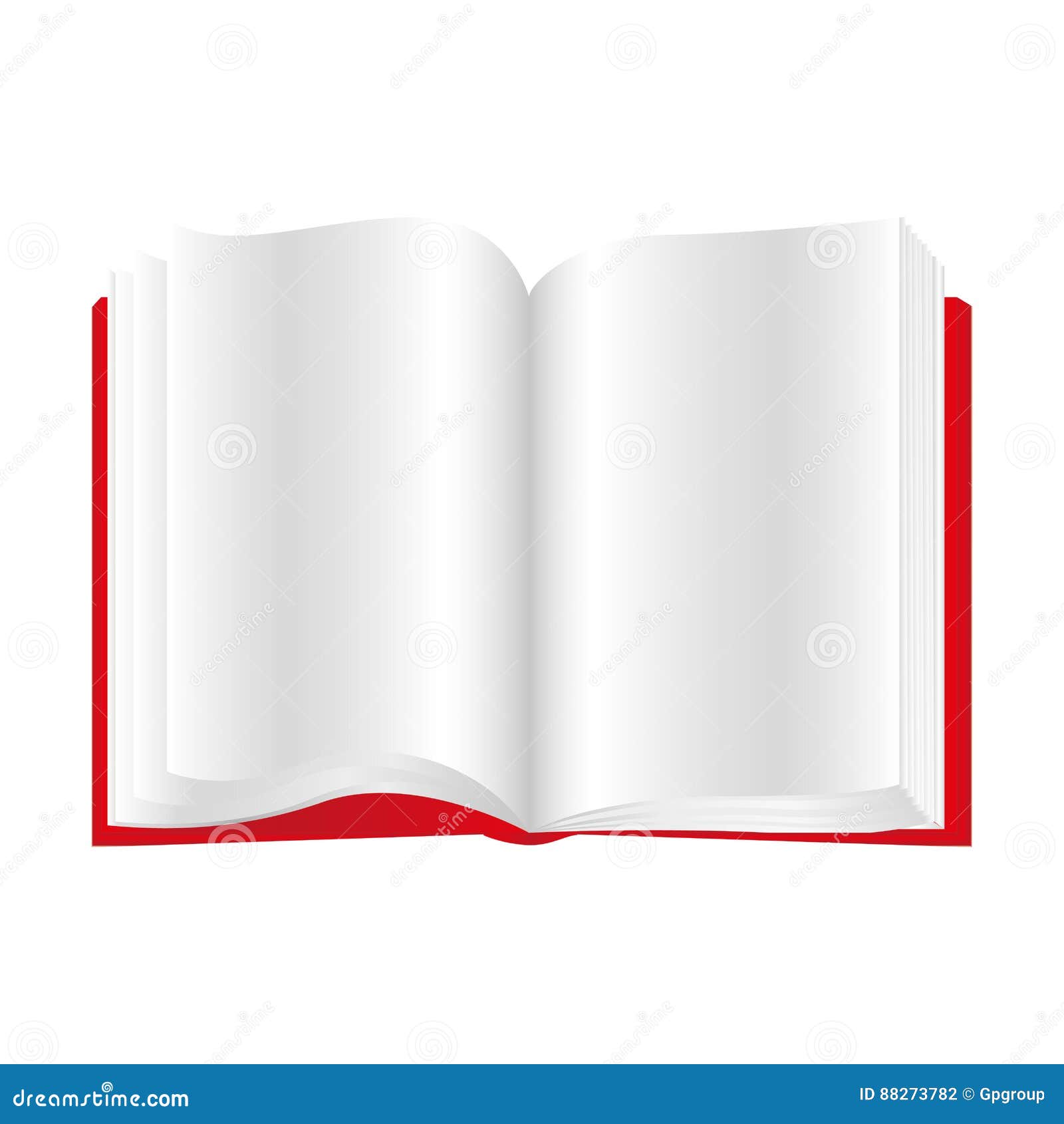Red book open icon stock illustration. Illustration of knowledge - 88273782