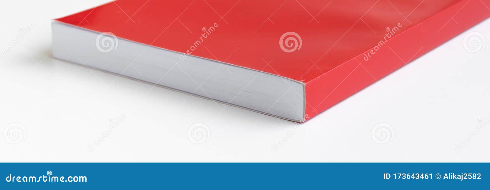 Red Book on White Background Stock Image - Image of bibliography, learn ...