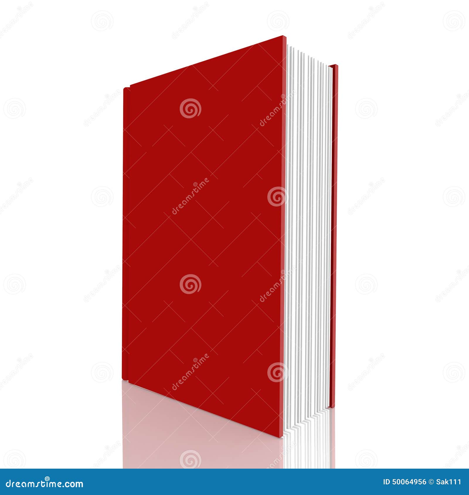 Red Book On White Background Stock Photography | CartoonDealer.com ...