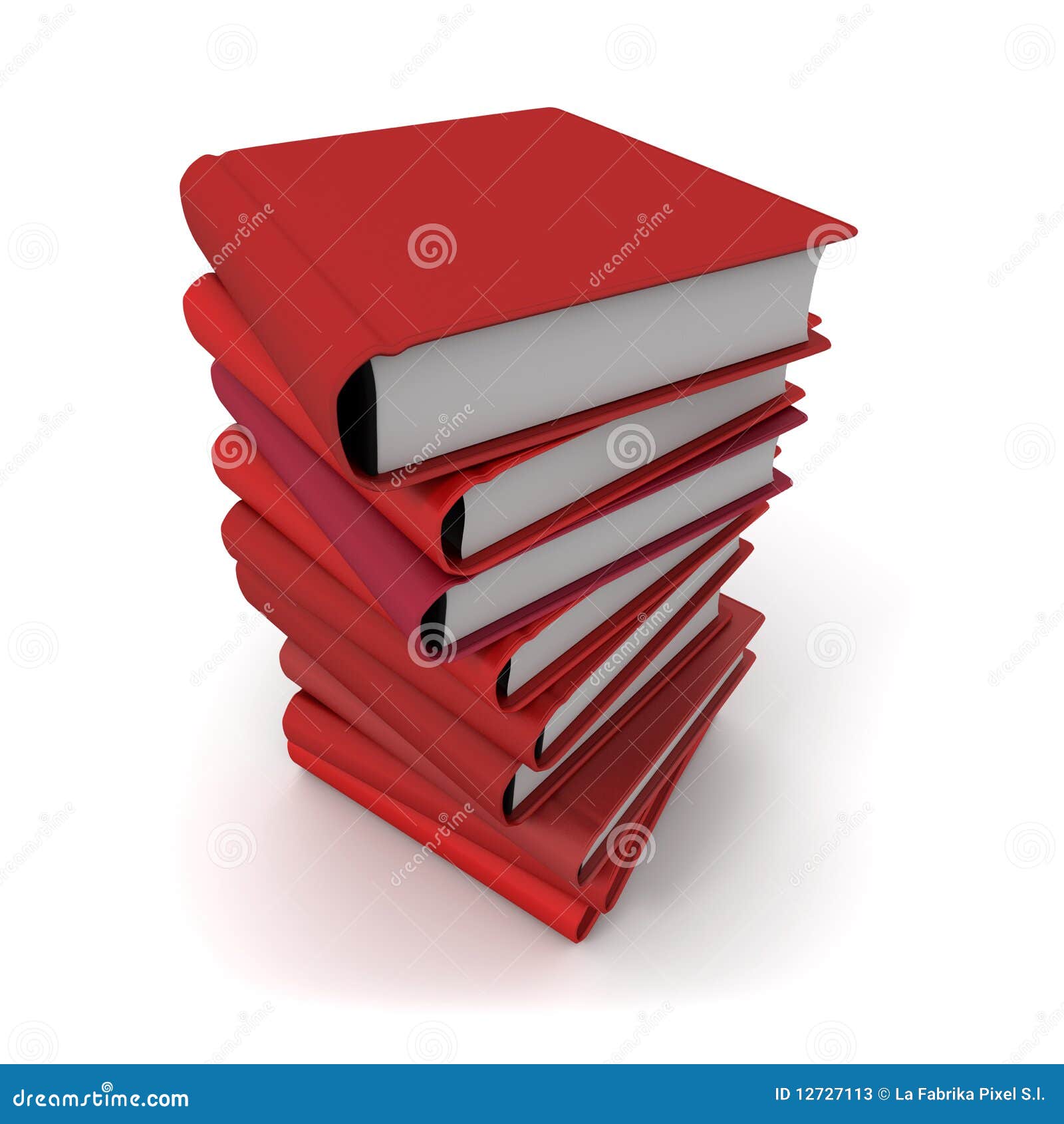 Red books stock illustration. Illustration of bibliography - 12727113