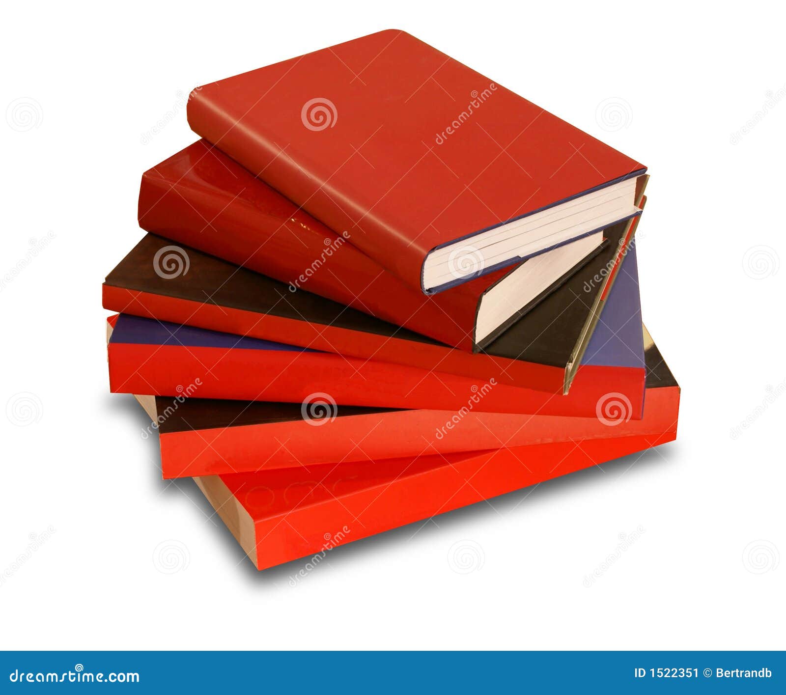 Red books stock image. Image of communication, hard, seasonal - 1522351