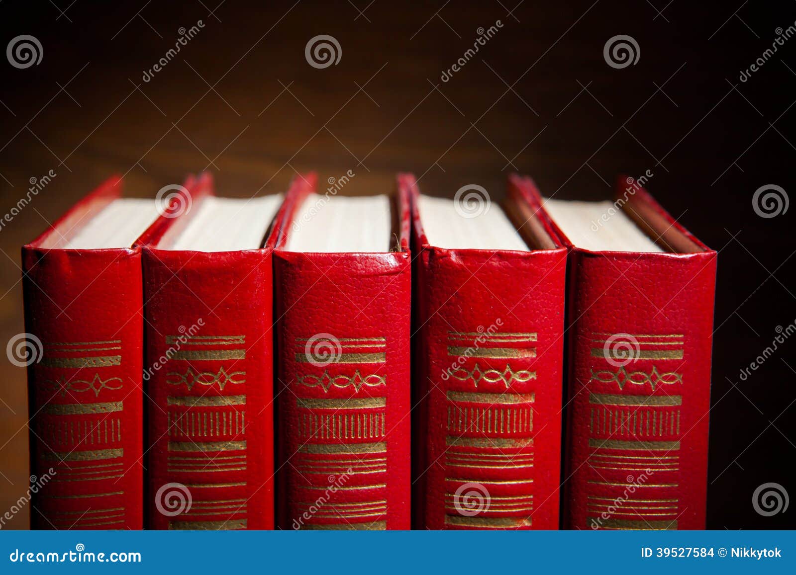 Red books stock photo. Image of classic, school, university - 39527584