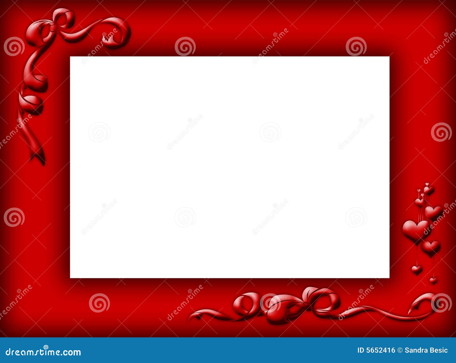 Red Border Royalty Free Stock Image - Image: 5652416
