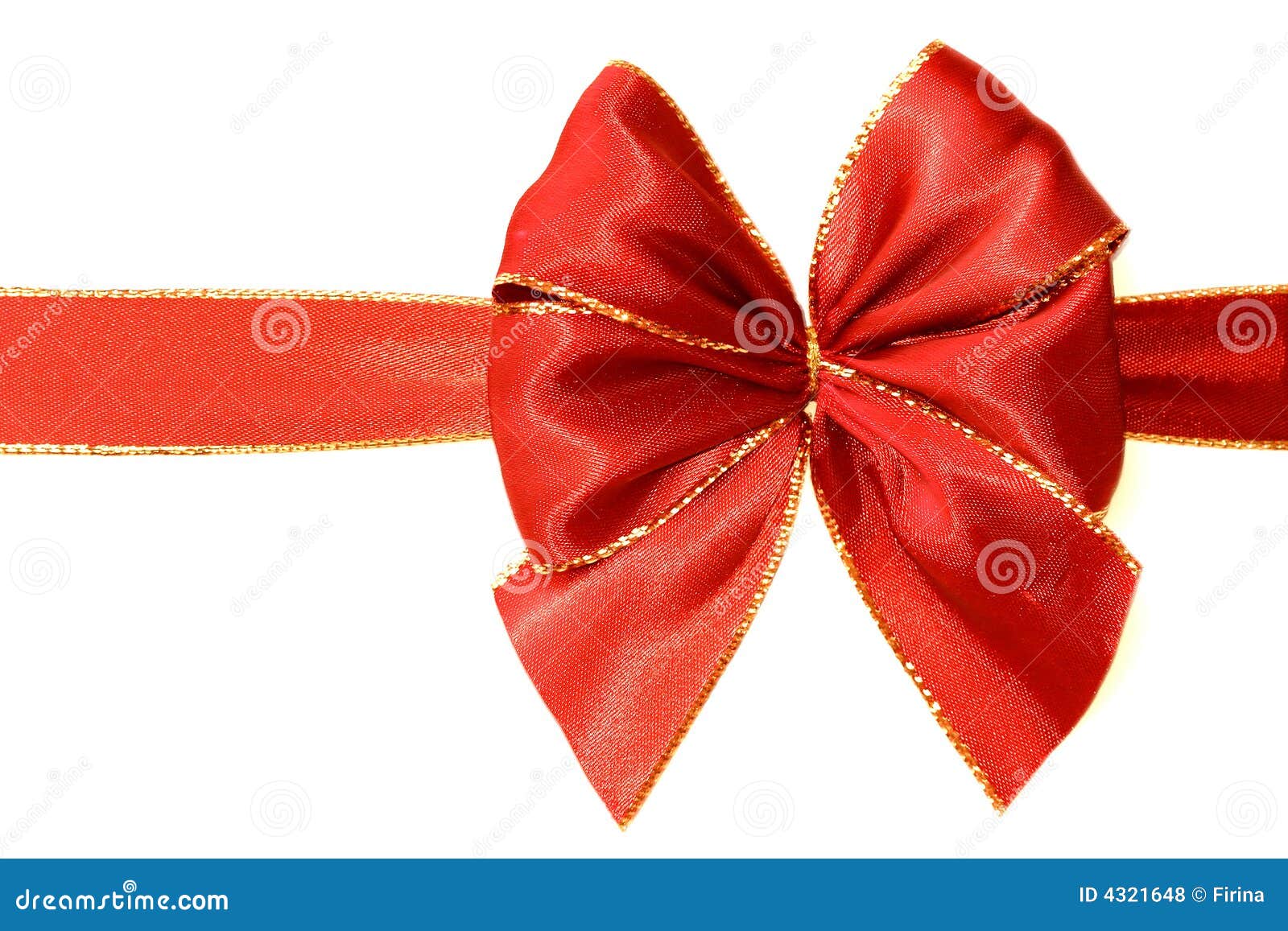 Red bow stock photo. Image of gift, christmas, decoration - 4321648