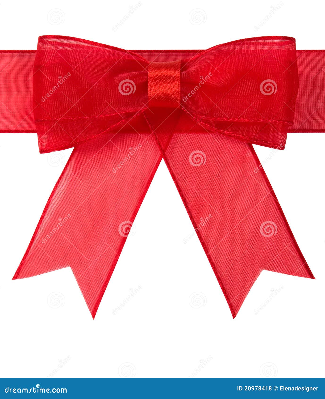 Red bow isolated stock photo. Image of element, holiday - 20978418