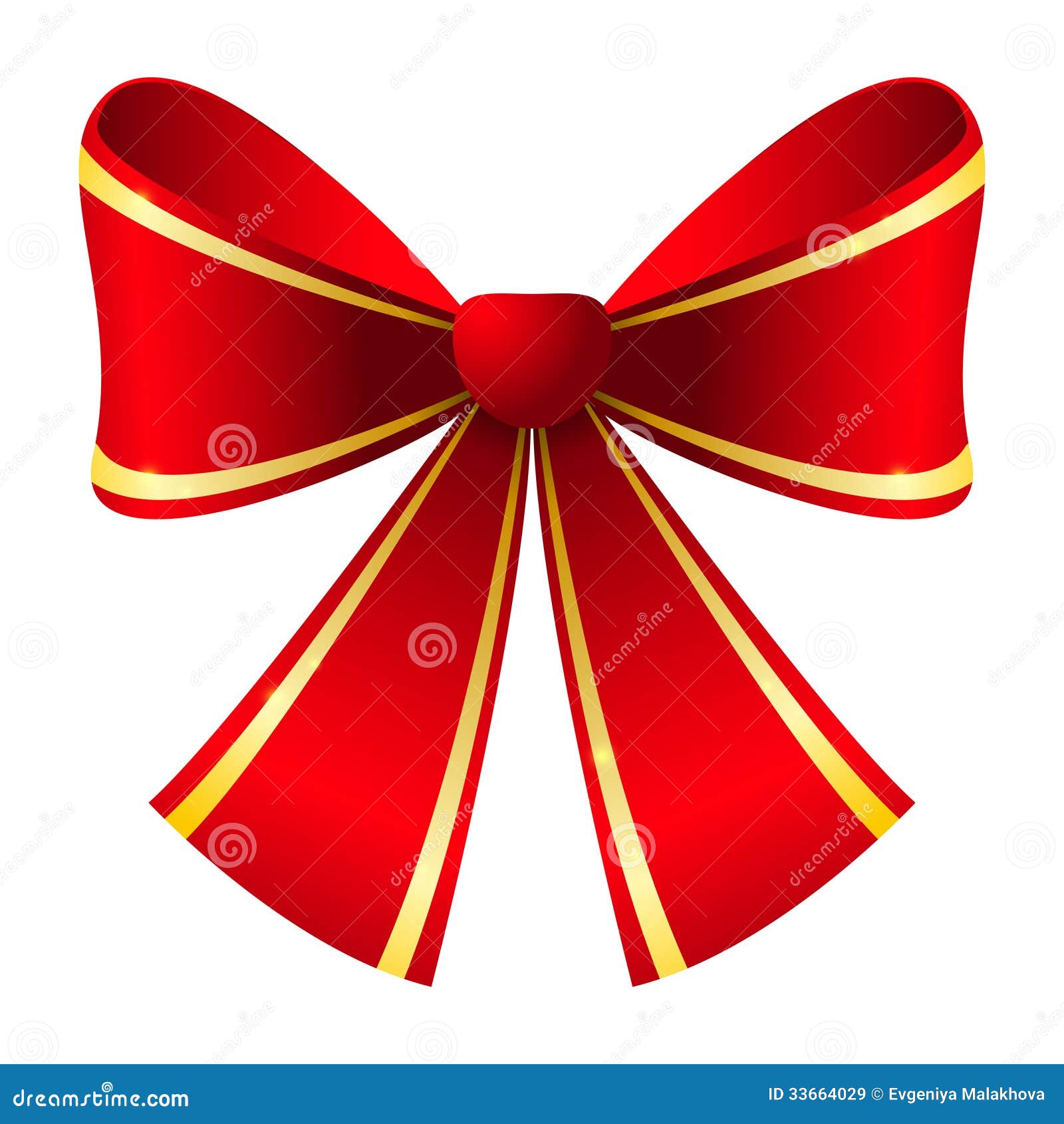 Red bow stock vector. Illustration of color, design, graphic - 33664029