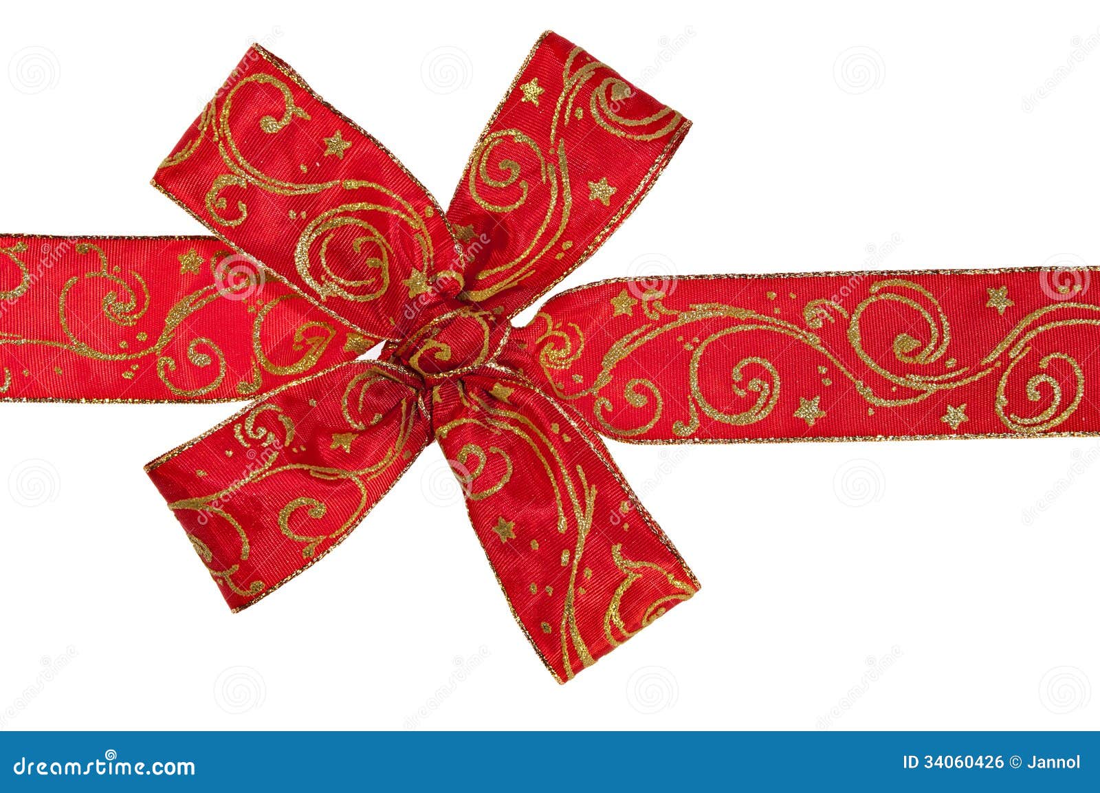 Red bow stock photo. Image of bound, ornament, wrapping - 34060426