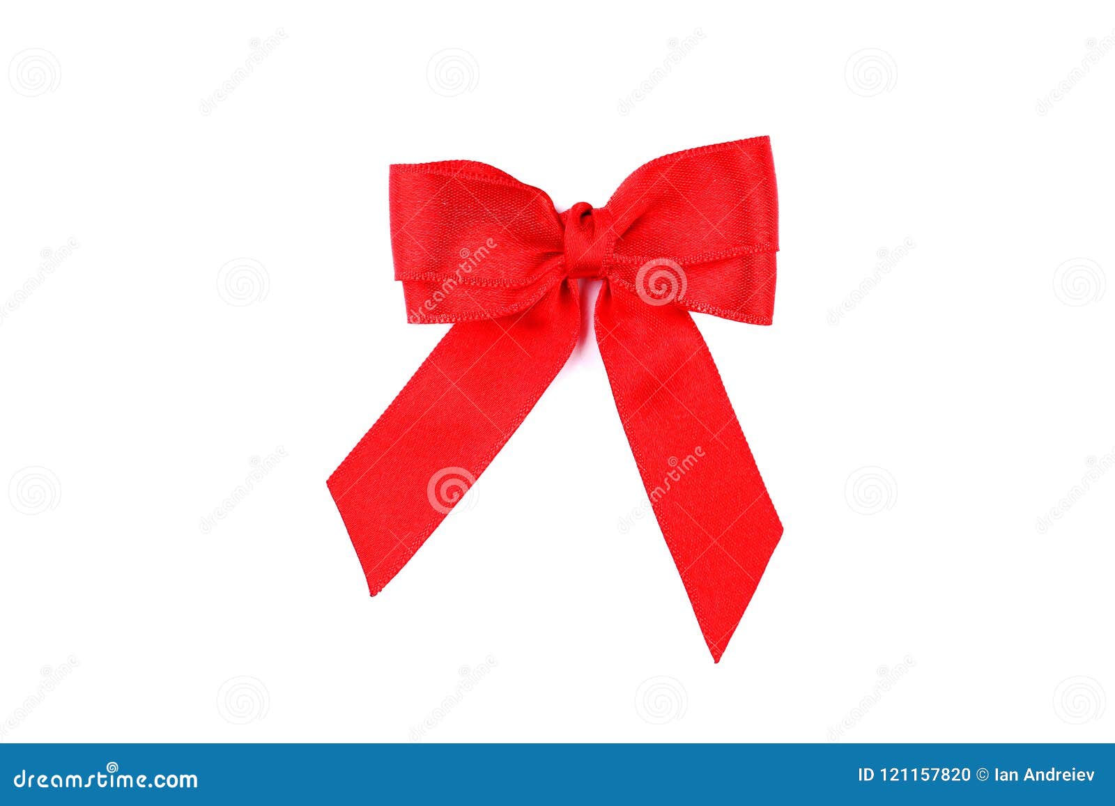 Red bow stock photo. Image of decorative, season, festive - 121157820
