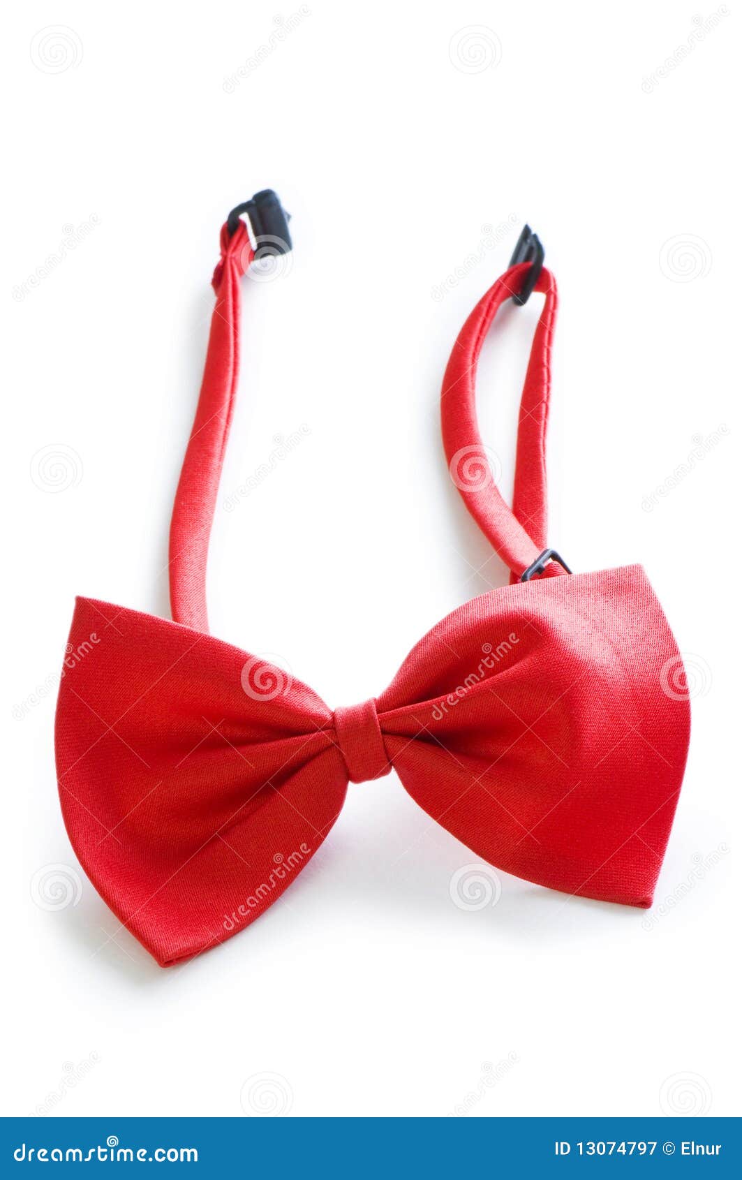 Red bow tie isolated stock image. Image of elegance, necktie - 13074797