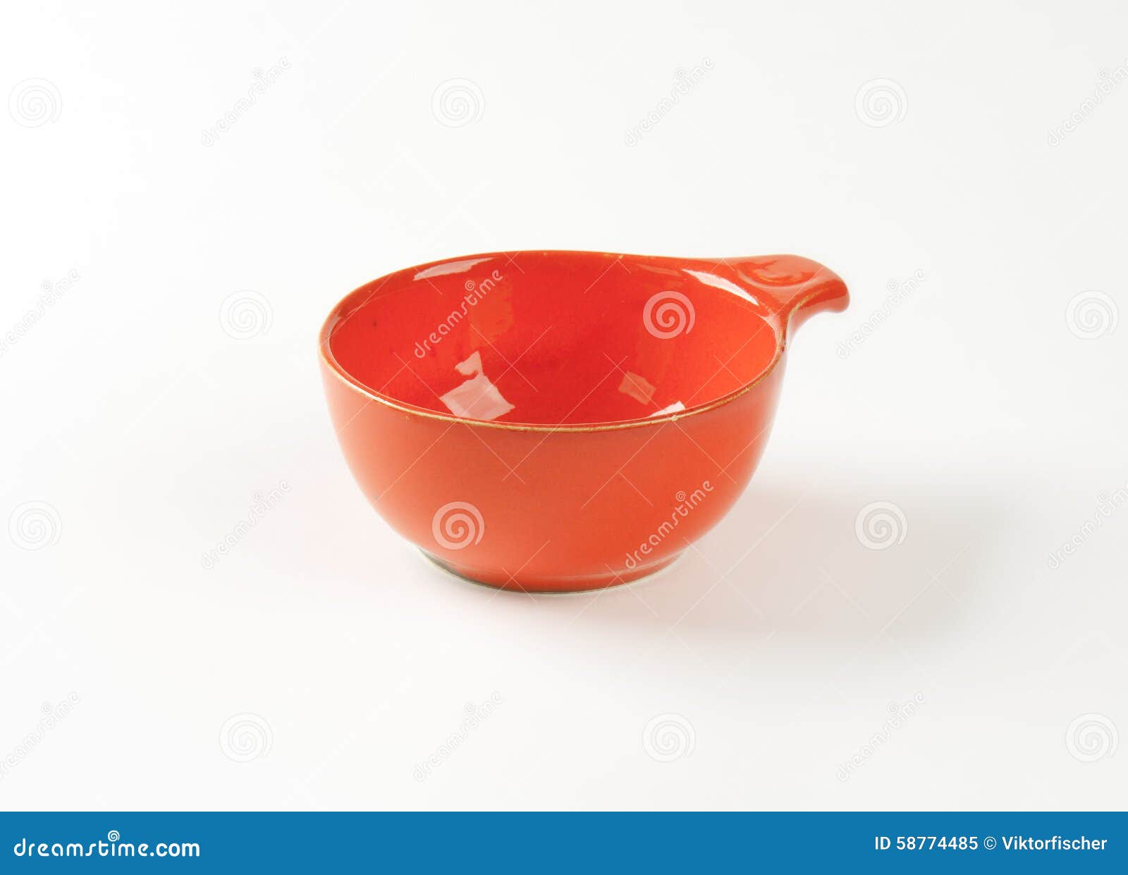 Red bowl stock image. Image of kitchenware, ceramics - 58774485