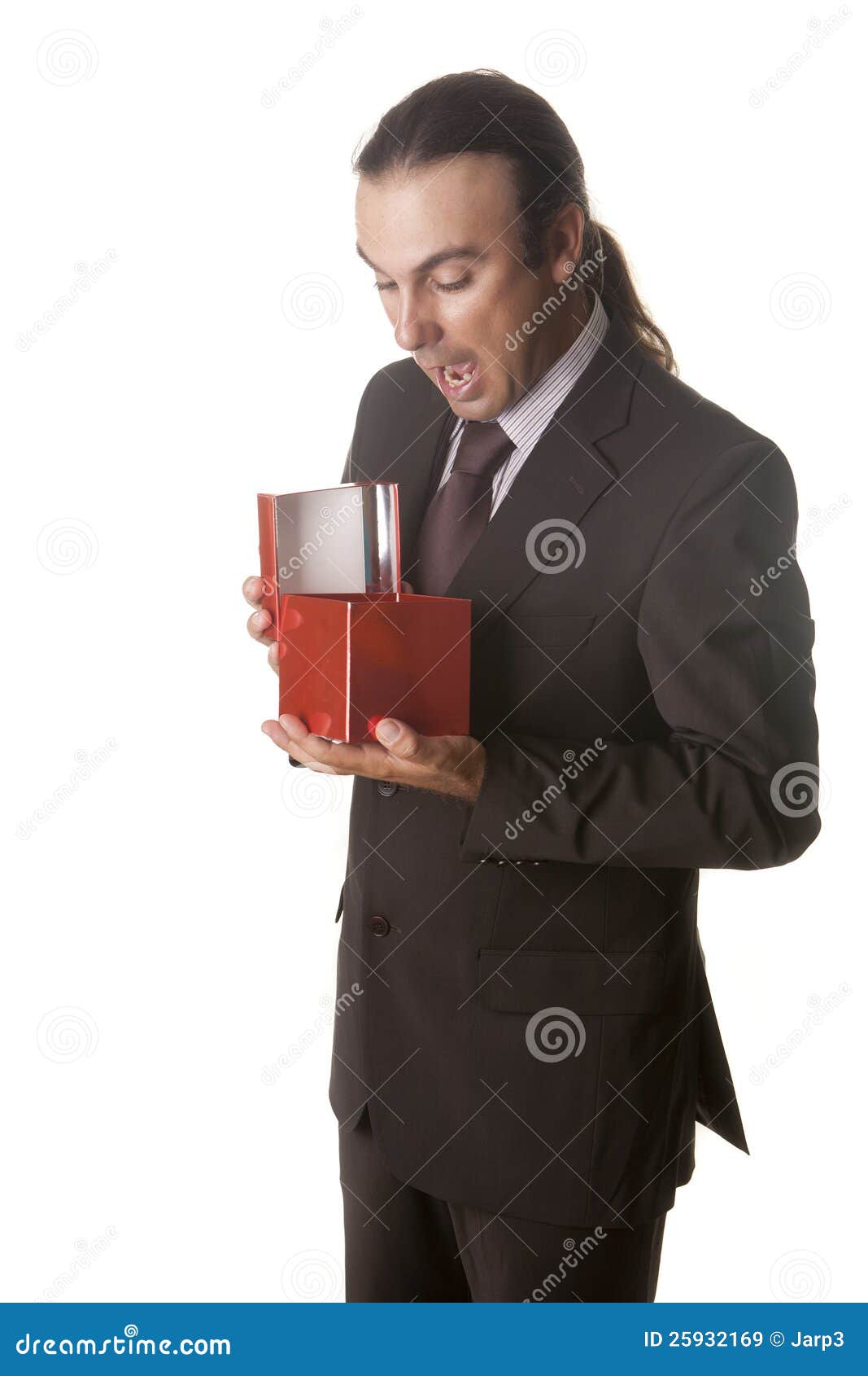 Red box stock image. Image of anniversary, young, give - 25932169