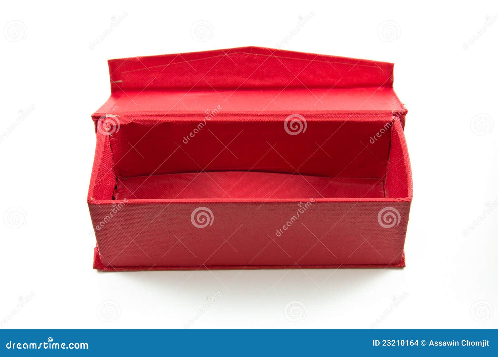 Red box, isolated stock photo. Image of post, decorative - 23210164