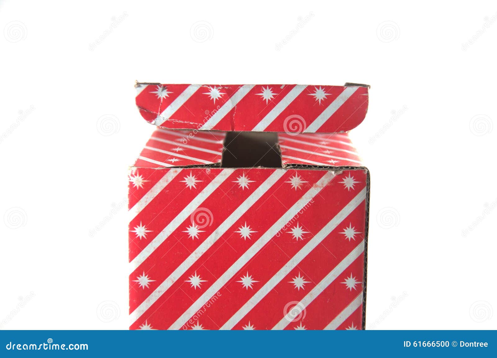 Red box isolated on white stock photo. Image of simplicity - 61666500