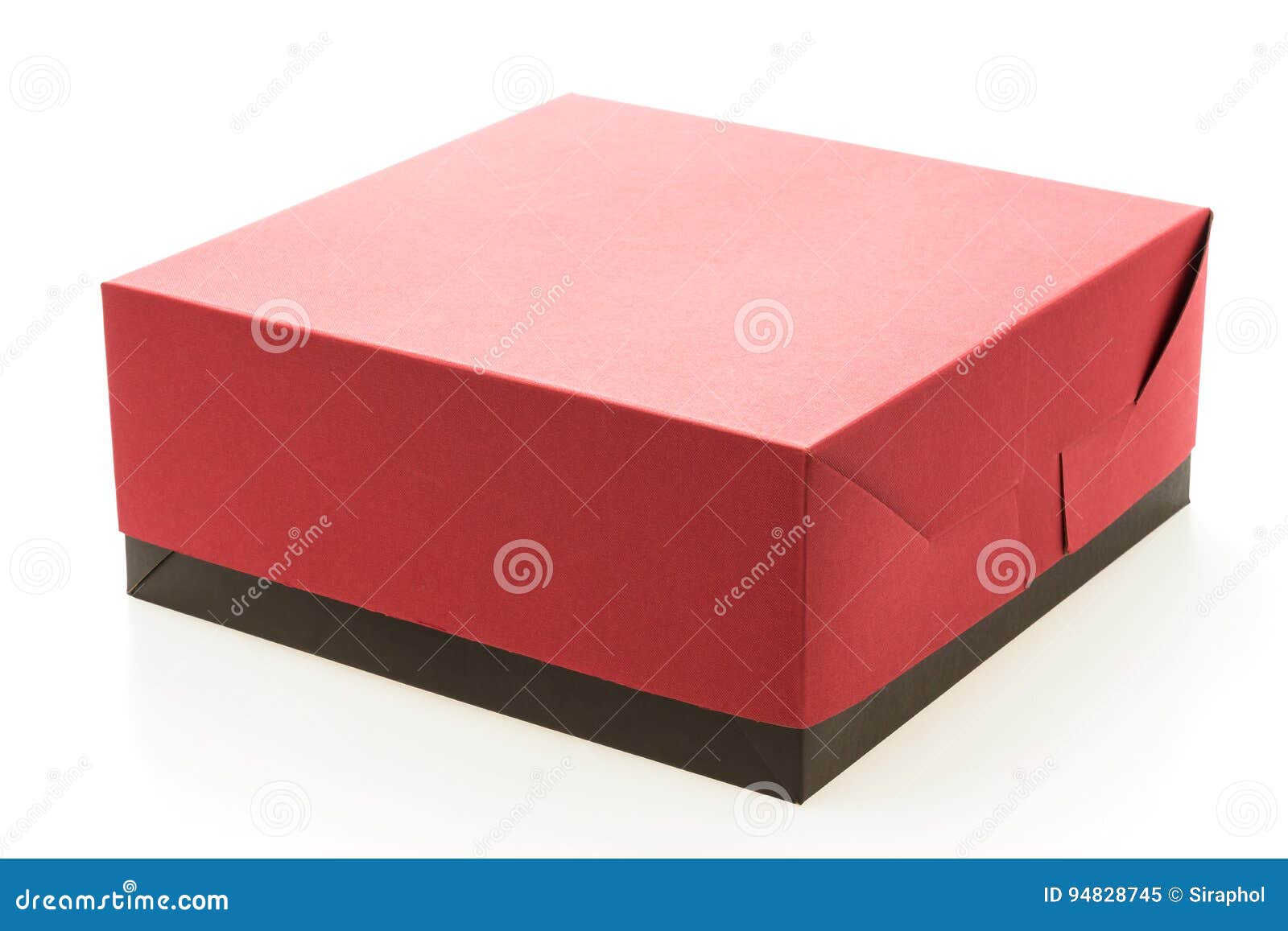 Red box stock image. Image of open, present, decoration - 94828745