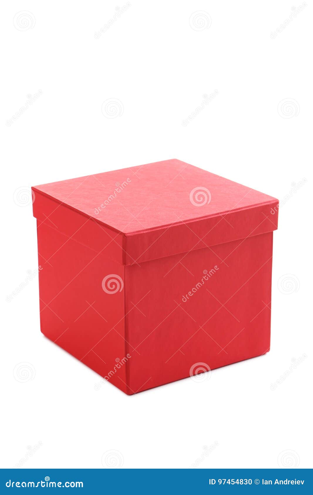 Red box stock photo. Image of paper, isolated, order - 97454830