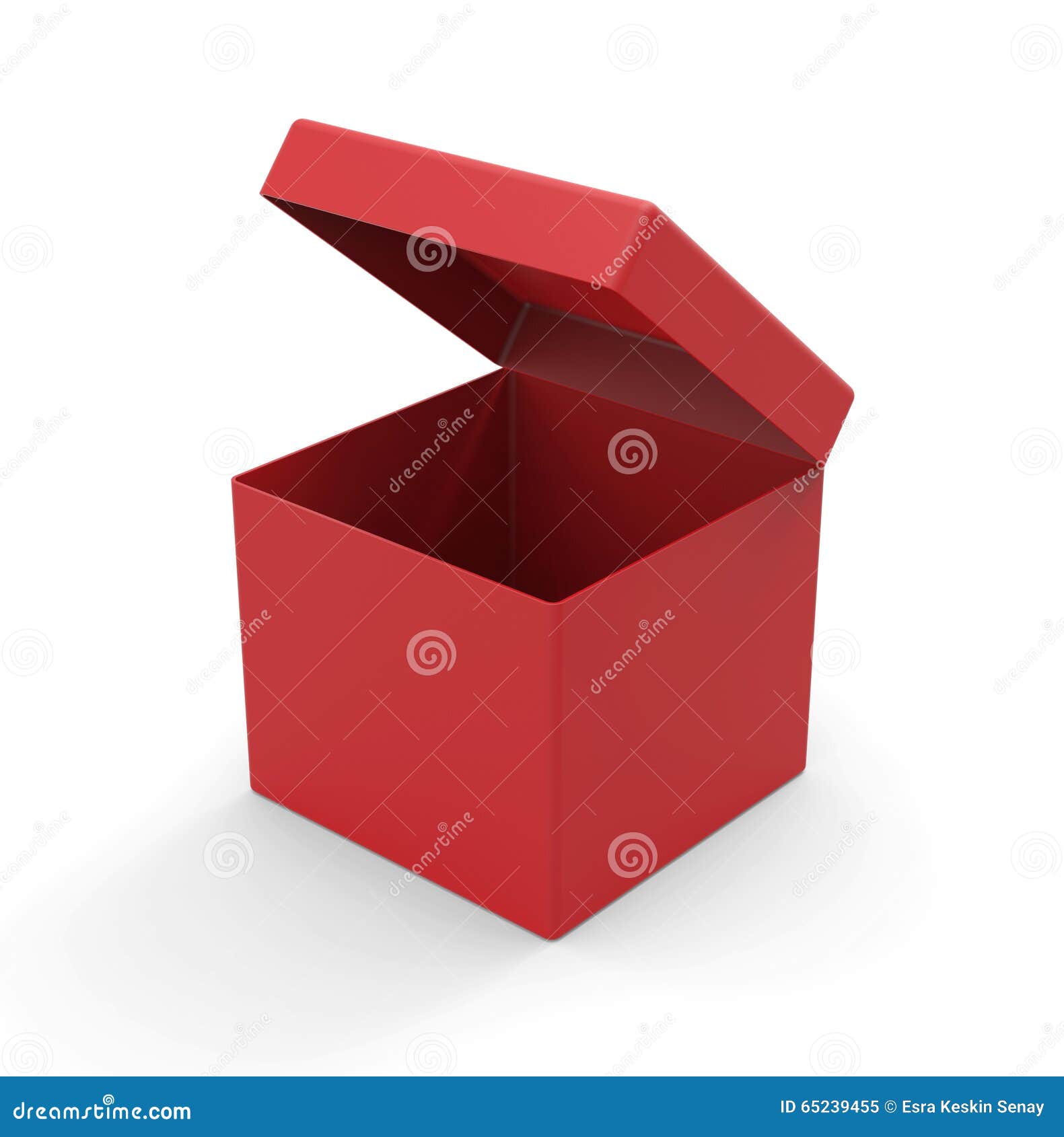 Red box, square shape stock illustration. Illustration of holiday ...