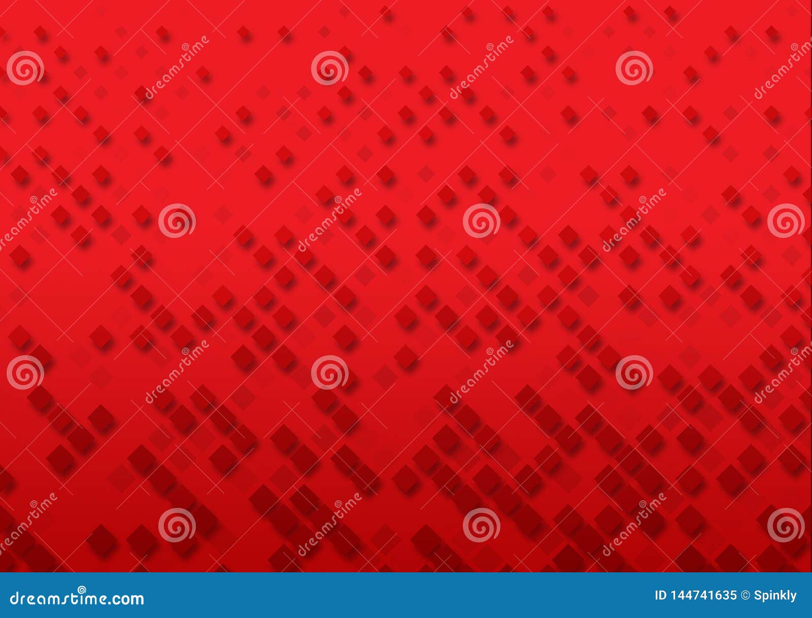 Red Boxes Patterned Background Design Stock Illustration - Illustration ...