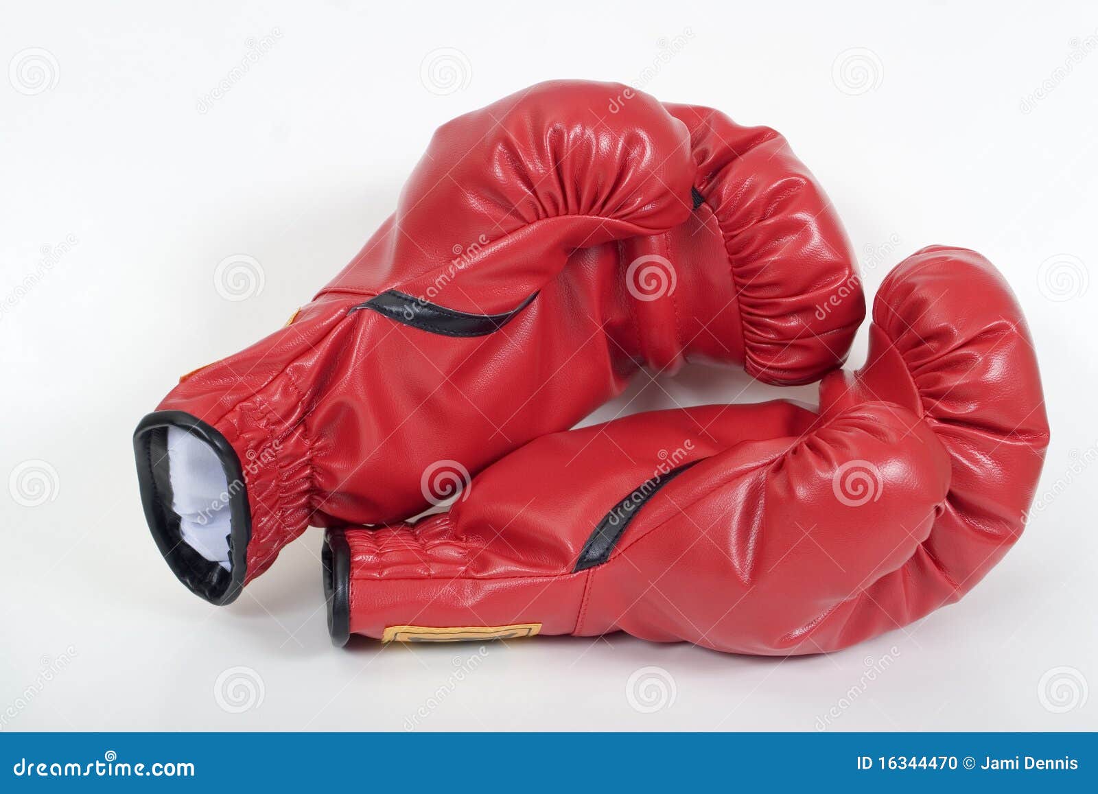 Red Boxing Gloves stock photo. Image of gloves, pair - 16344470