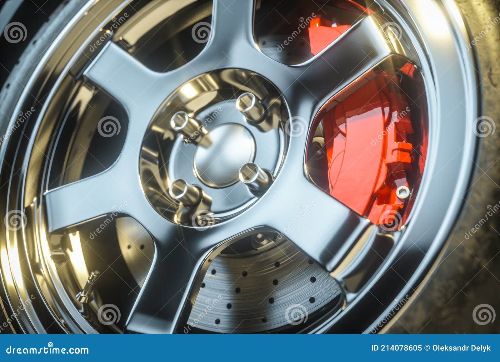 Sports Car Brakes Equipped With Advanced Regenerative Braking ...