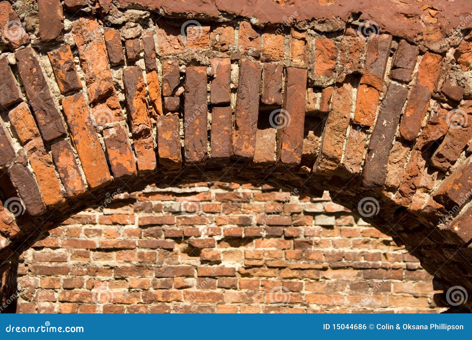 Red brick arch stock photo. Image of planning, architecture - 15044686