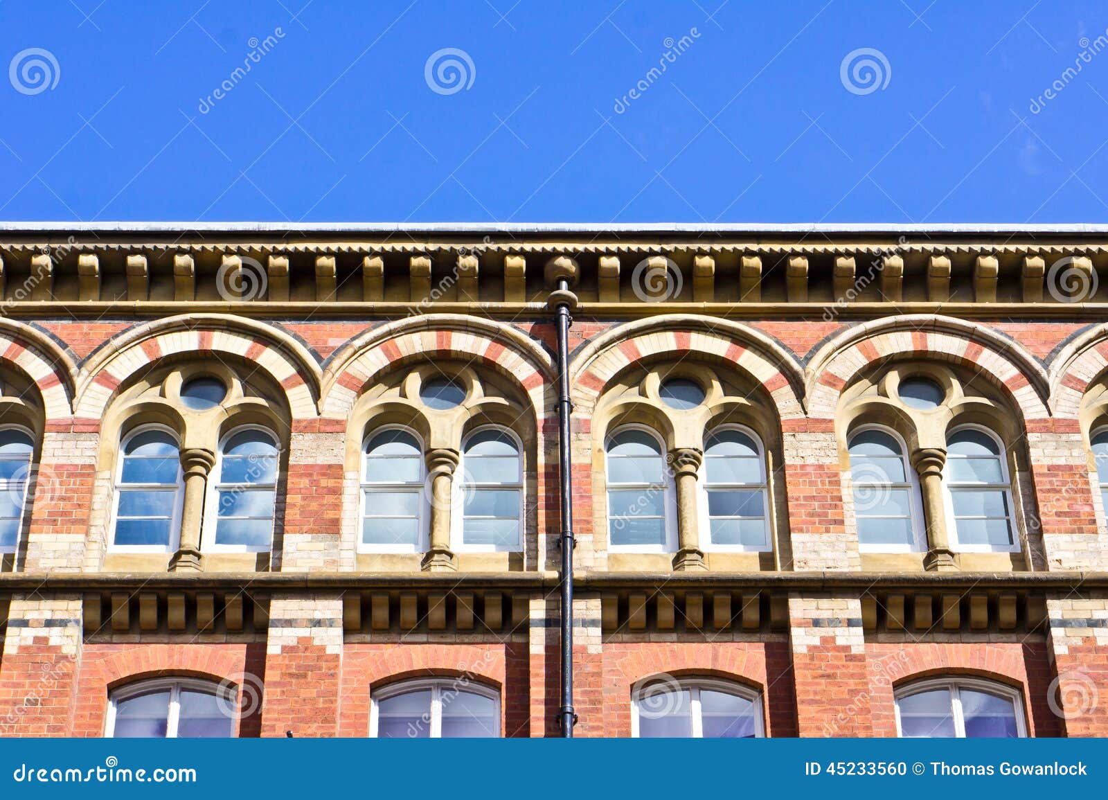 Red brick building stock photo. Image of british, leeds - 45233560