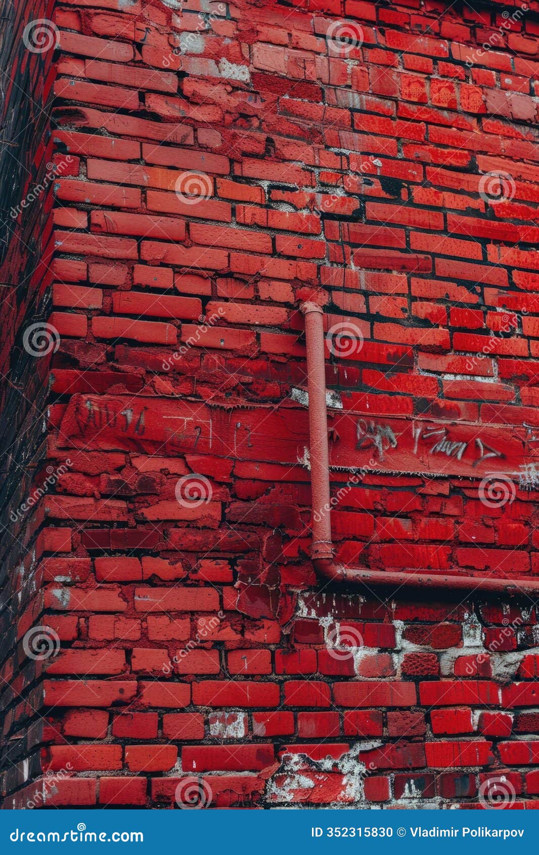 A Red Brick Building with a Fire Hydrant in Front of it. Suitable for ...