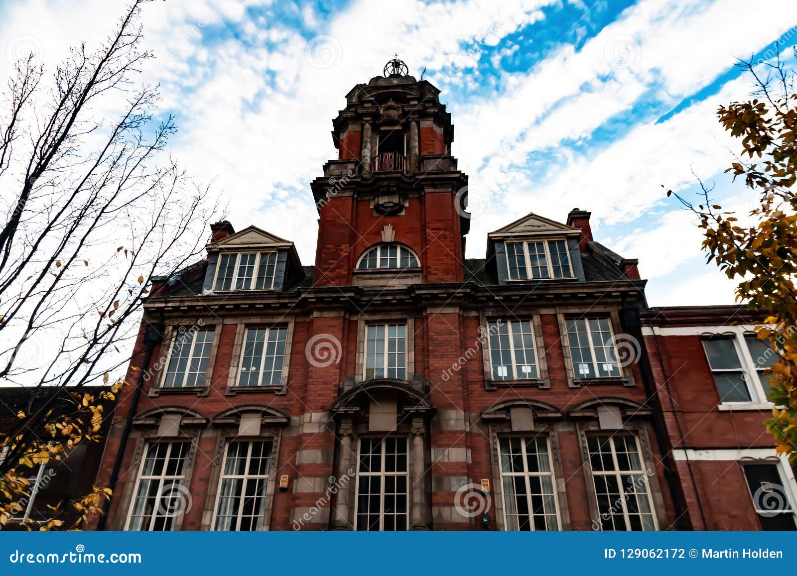 Red Brick Building 2 stock photo. Image of manchester - 129062172