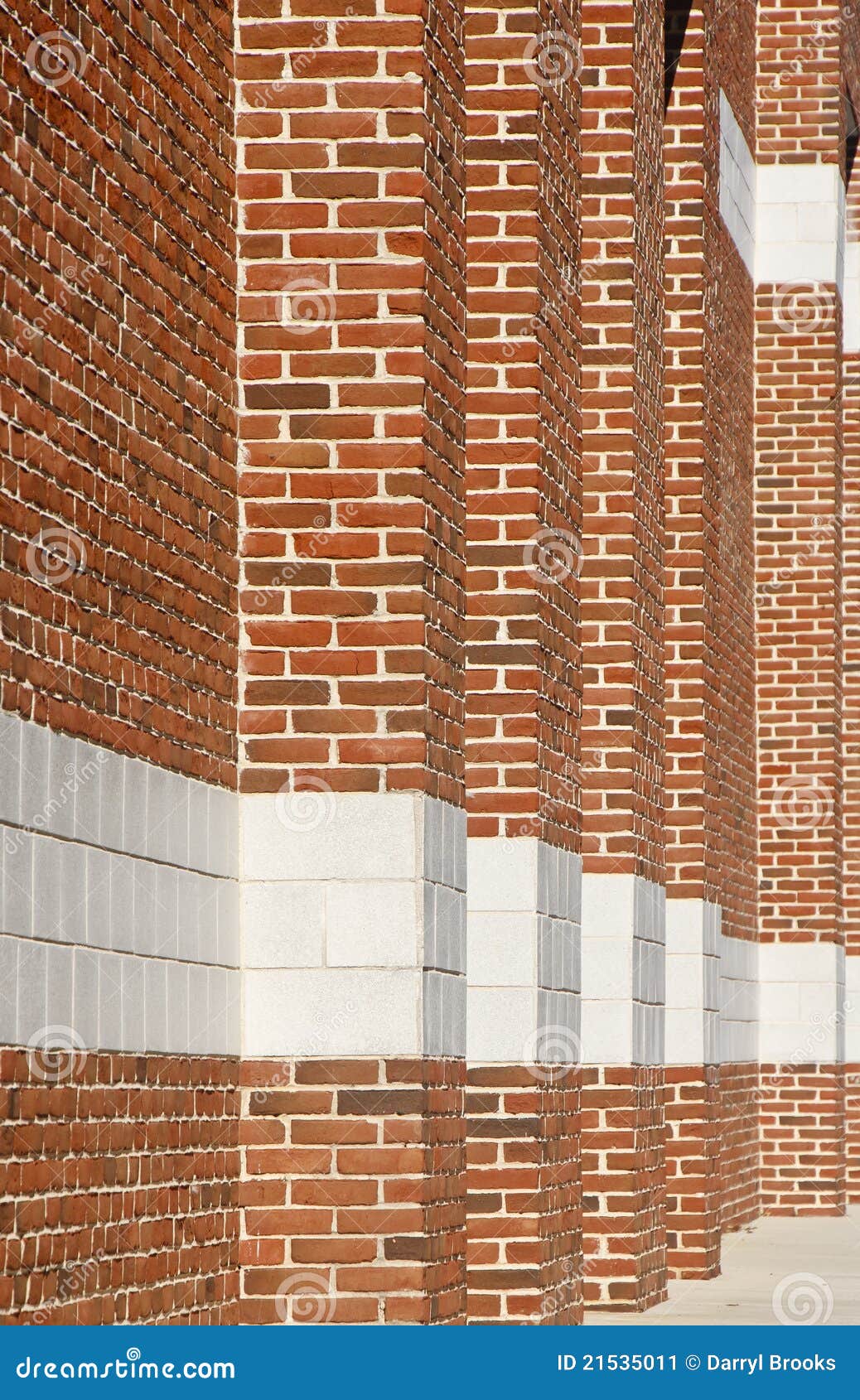 Brick Columns Royalty-Free Stock Photography | CartoonDealer.com #24468029