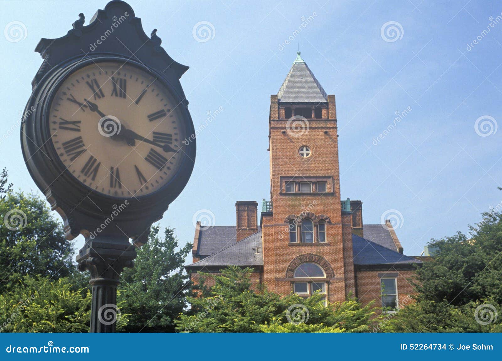 Red Brick Courthouse, Rockville, Maryland Stock Photo - Image of ...