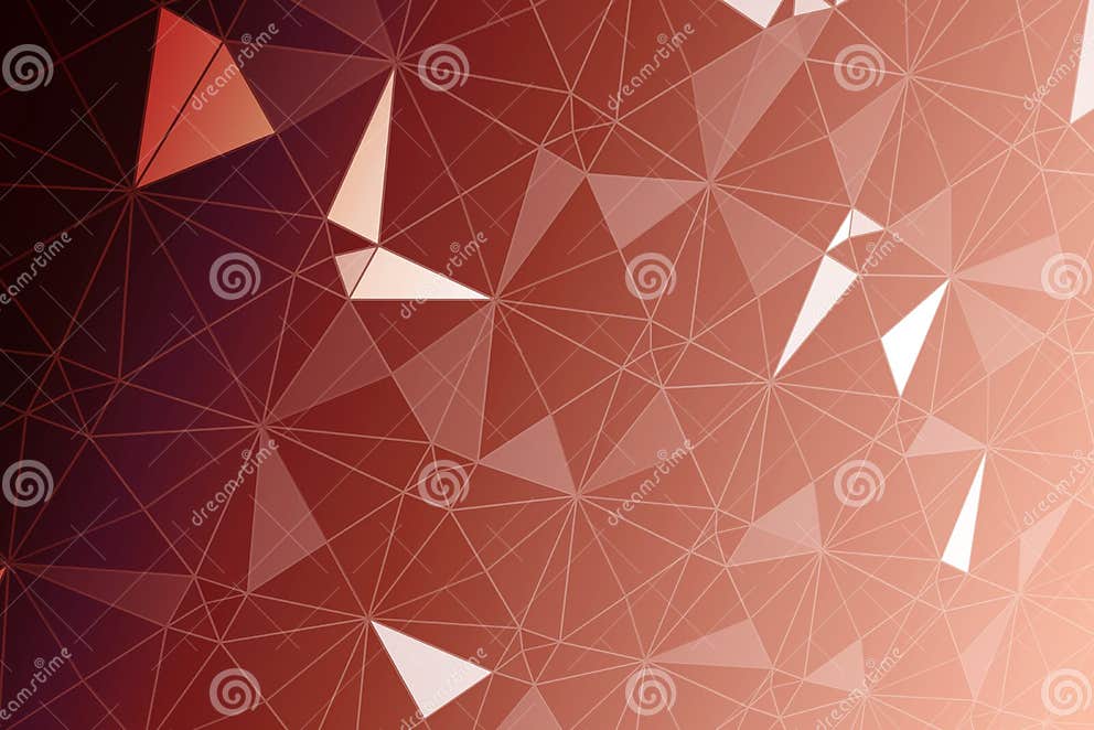 Red Brick Flat Triangle Geometric Pattern Abstract Retro of Geometric ...
