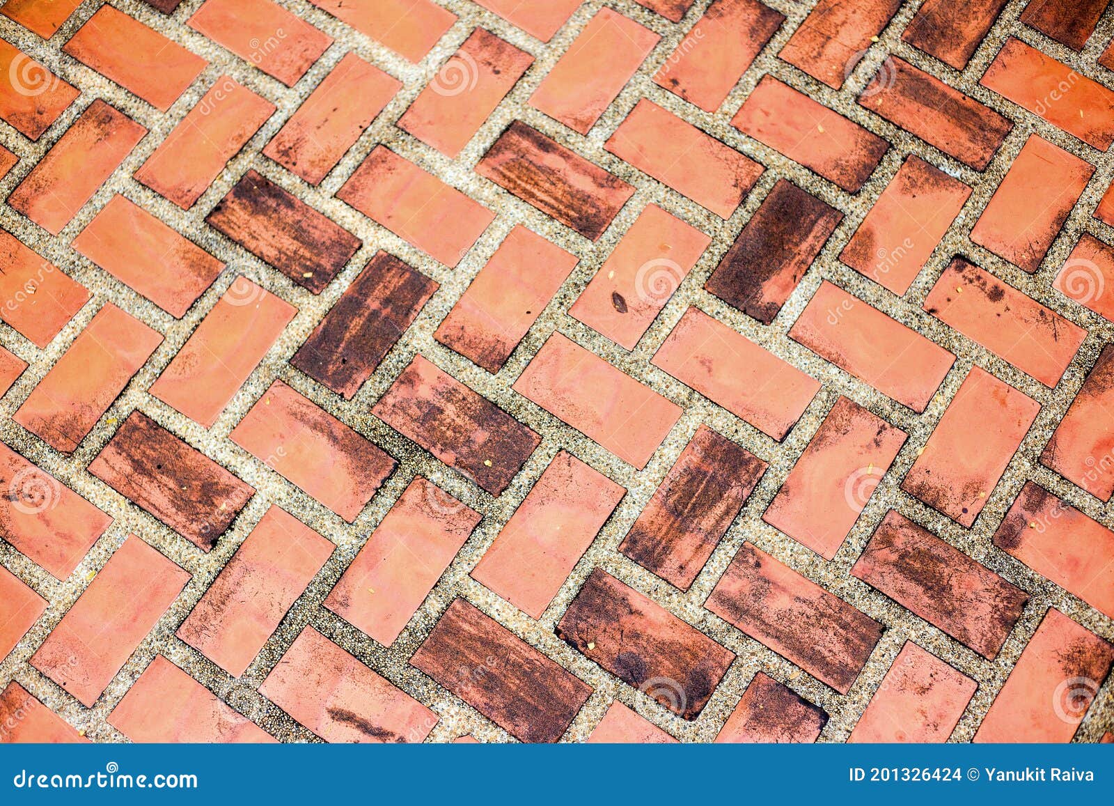 Red Brick Floor Pattern Texture Stock Photo - Image of orange ...