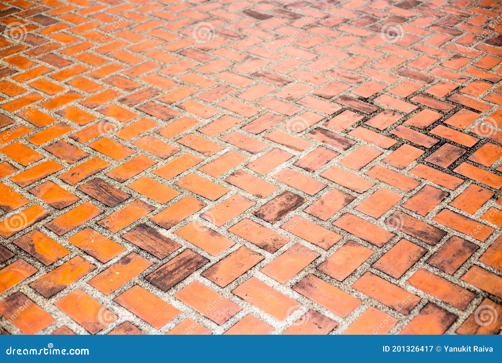 Red Brick Floor Pattern Texture Stock Image - Image of pattern, brick ...
