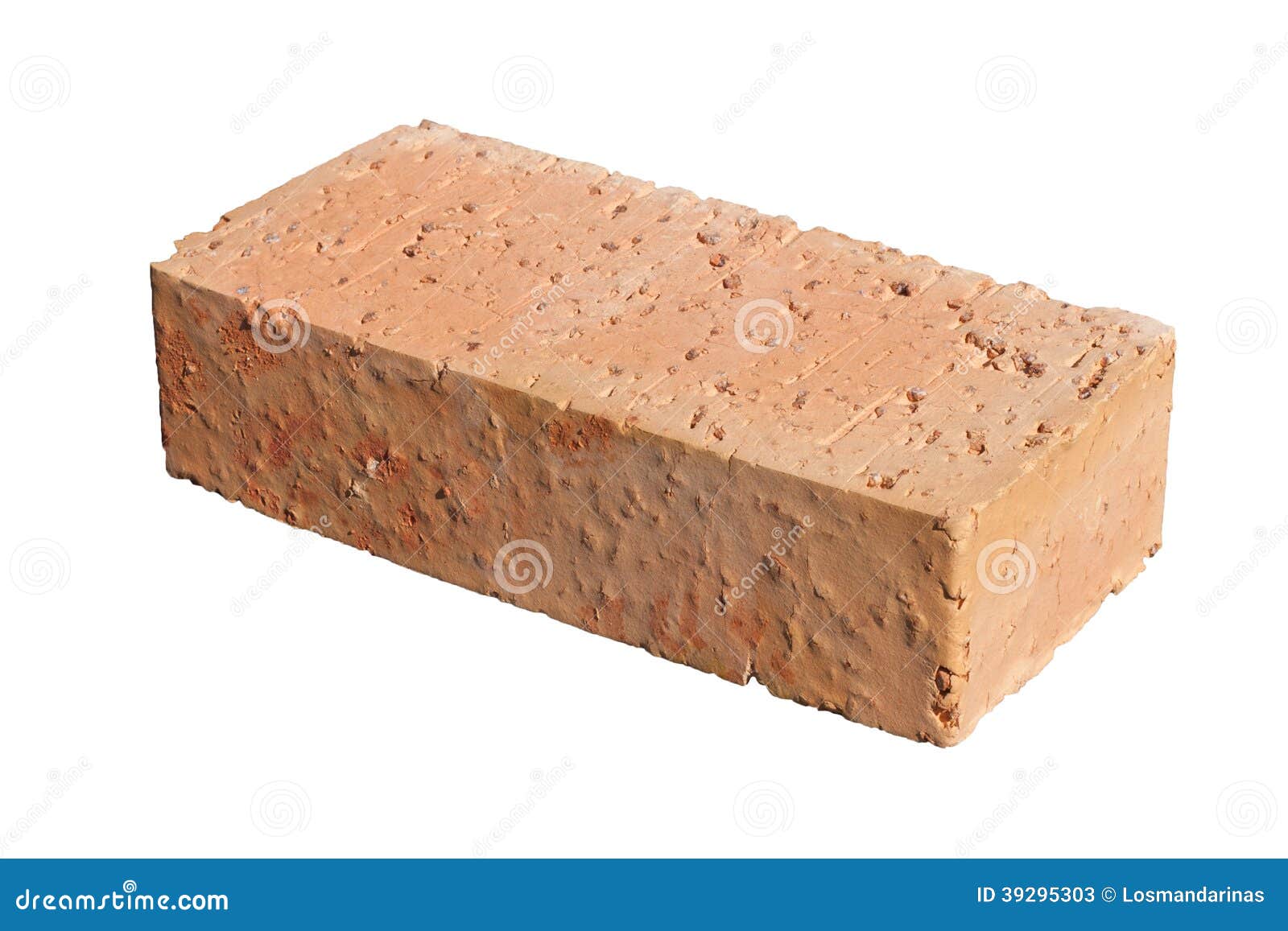 Red Brick with Granite Grains Stock Image - Image of brick, single ...